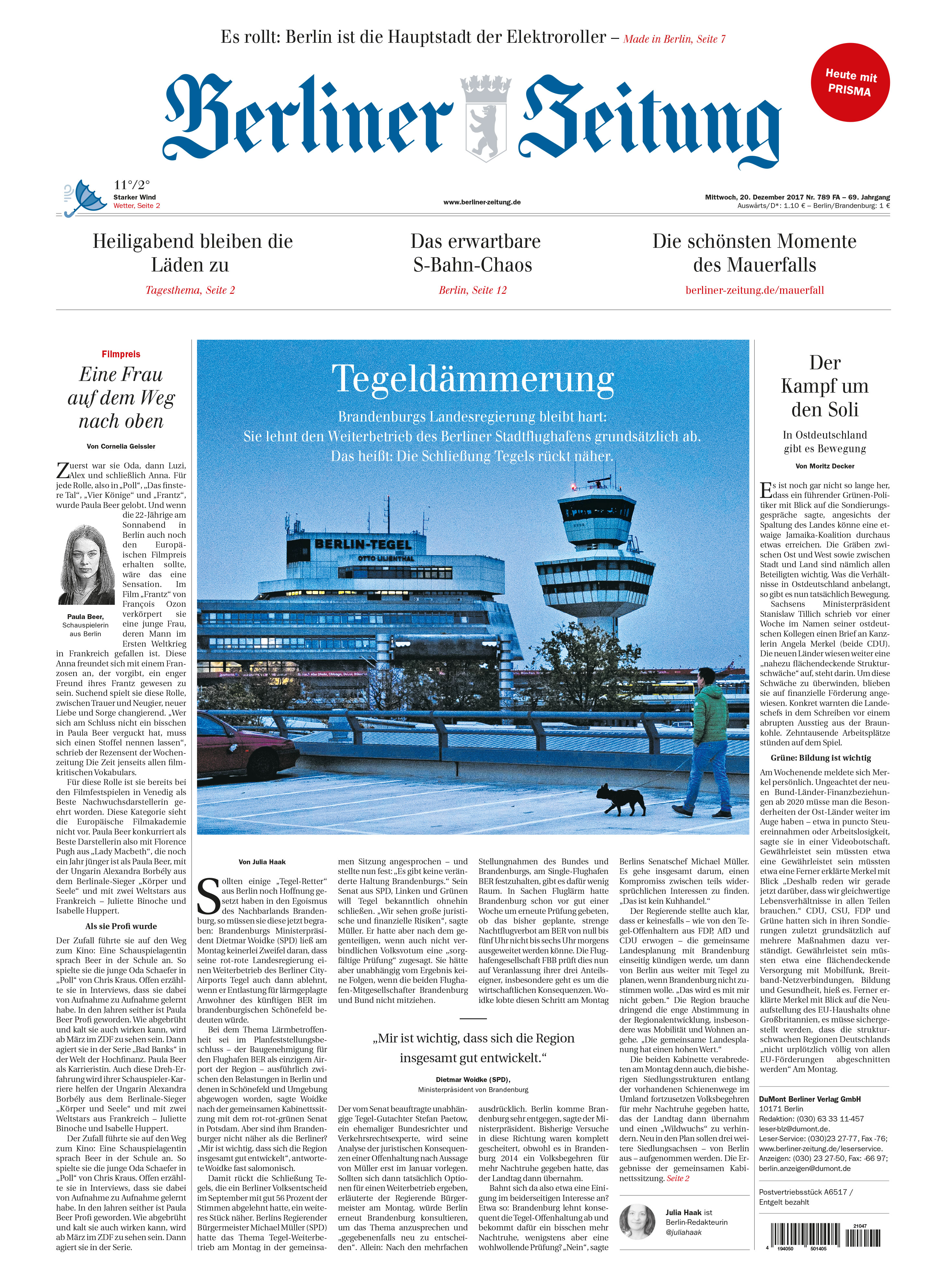 Berlin A New Look For Berliner Zeitung Garc a Media Berlin A New Look For Berliner Zeitung Garc a Media